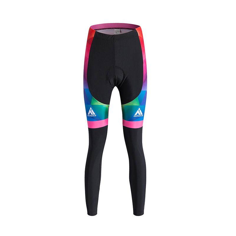 Women's Cycle Jersey Long Sleeve Padded Cycling Pants Kit Bicycle ...