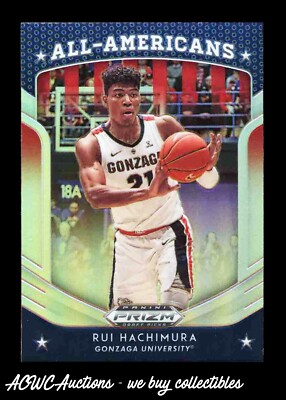 2019 Prizm Draft Picks Silver #84 Rui Hachimura (Los Angeles Lakers) | eBay