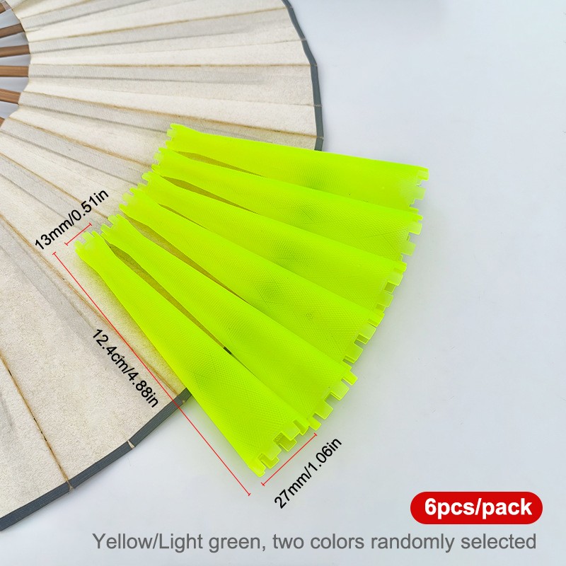 6Pcs Hair Perm Rods Cold Wave Rods Plastic Perming Rods Hair Curling ...