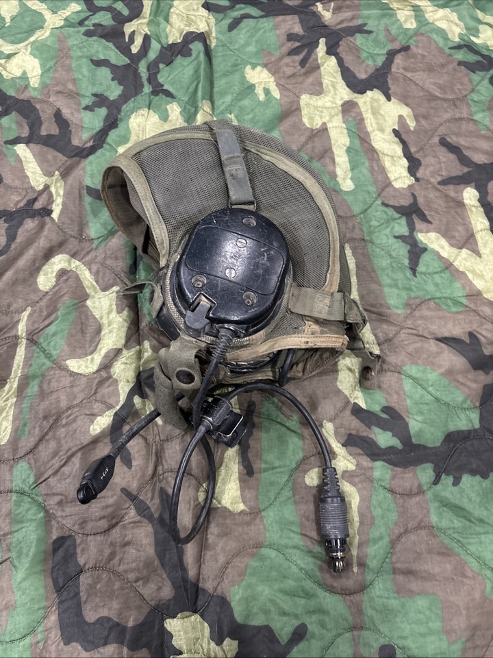 Large CVC Combat Vehicle Crewman Tanker Helmet Liner Bose Comms | eBay