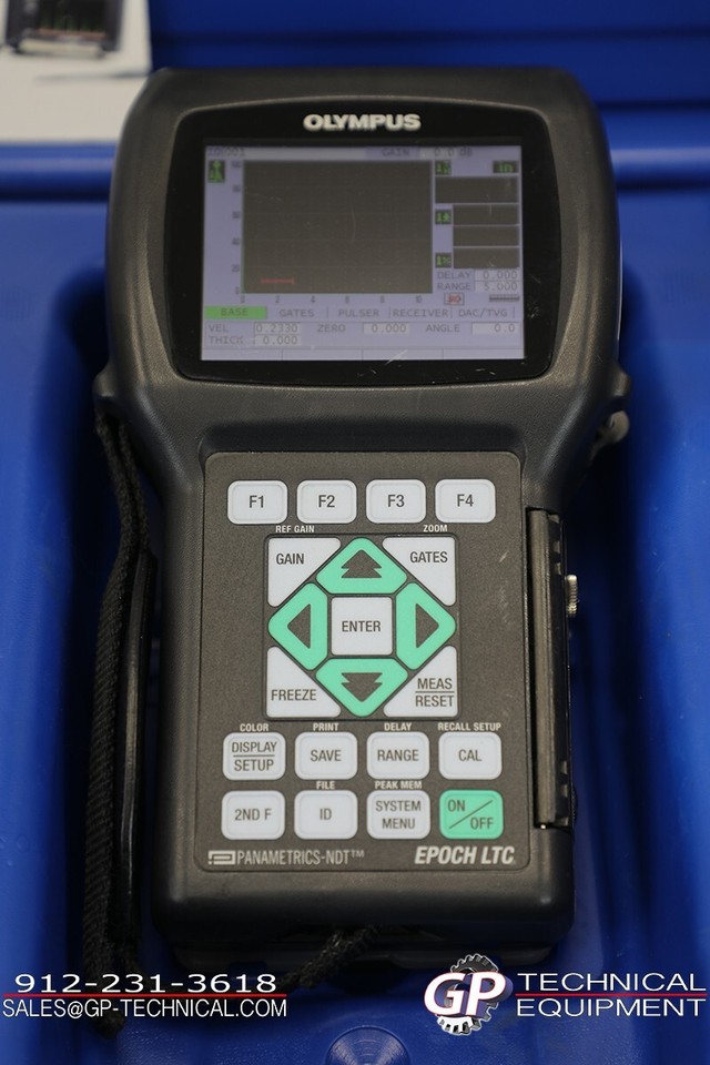 Olympus Epoch LTC Ultrasonic Flaw Detector - GE Waygate Zetec ...