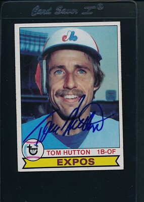 1979 Topps #673 Tom Hutton Expos Signed Auto *9606 | eBay