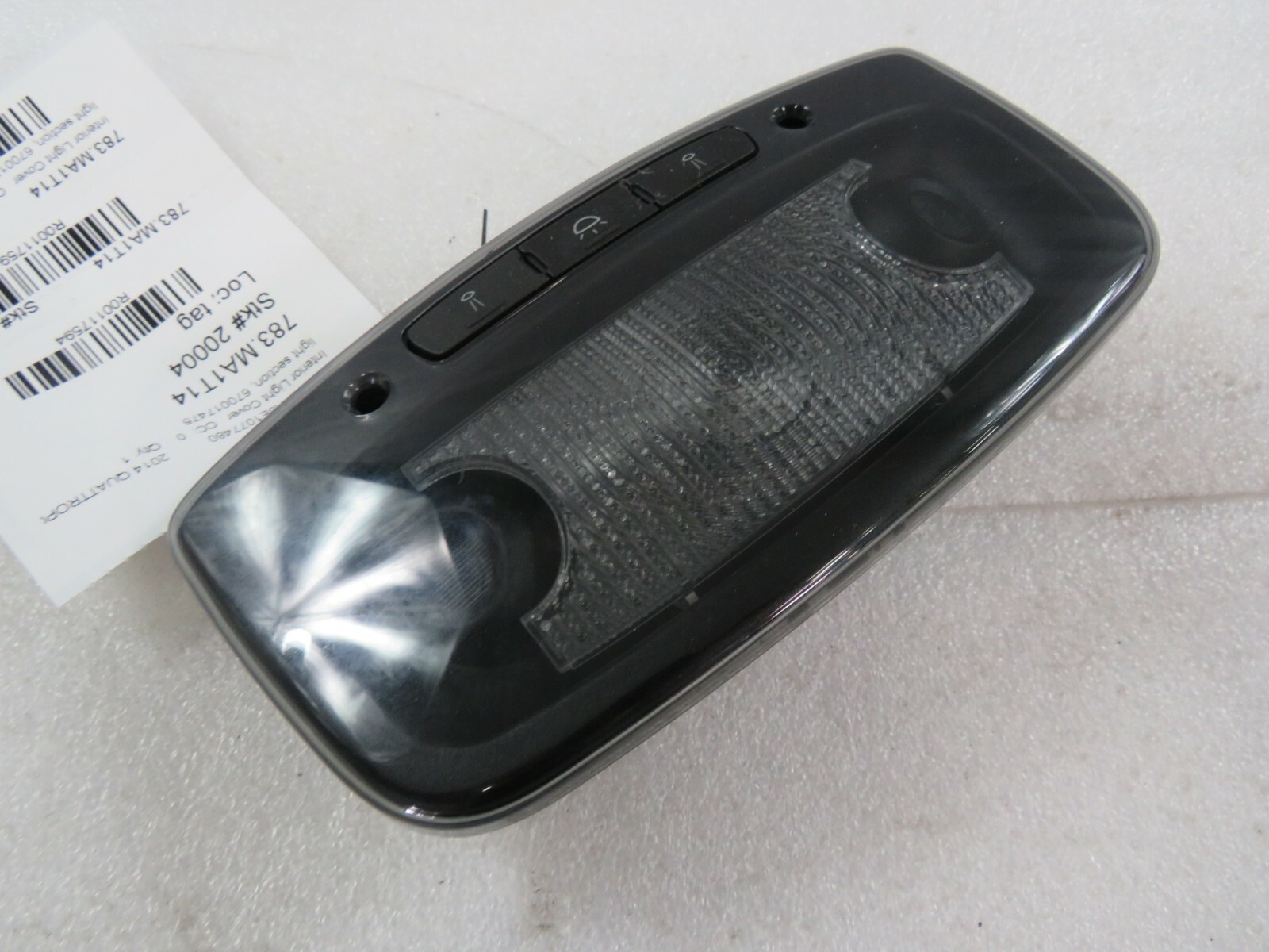 2014 Maserati Quattroporte, Rear Dome Light, Used, P/N 670017475 | eBay