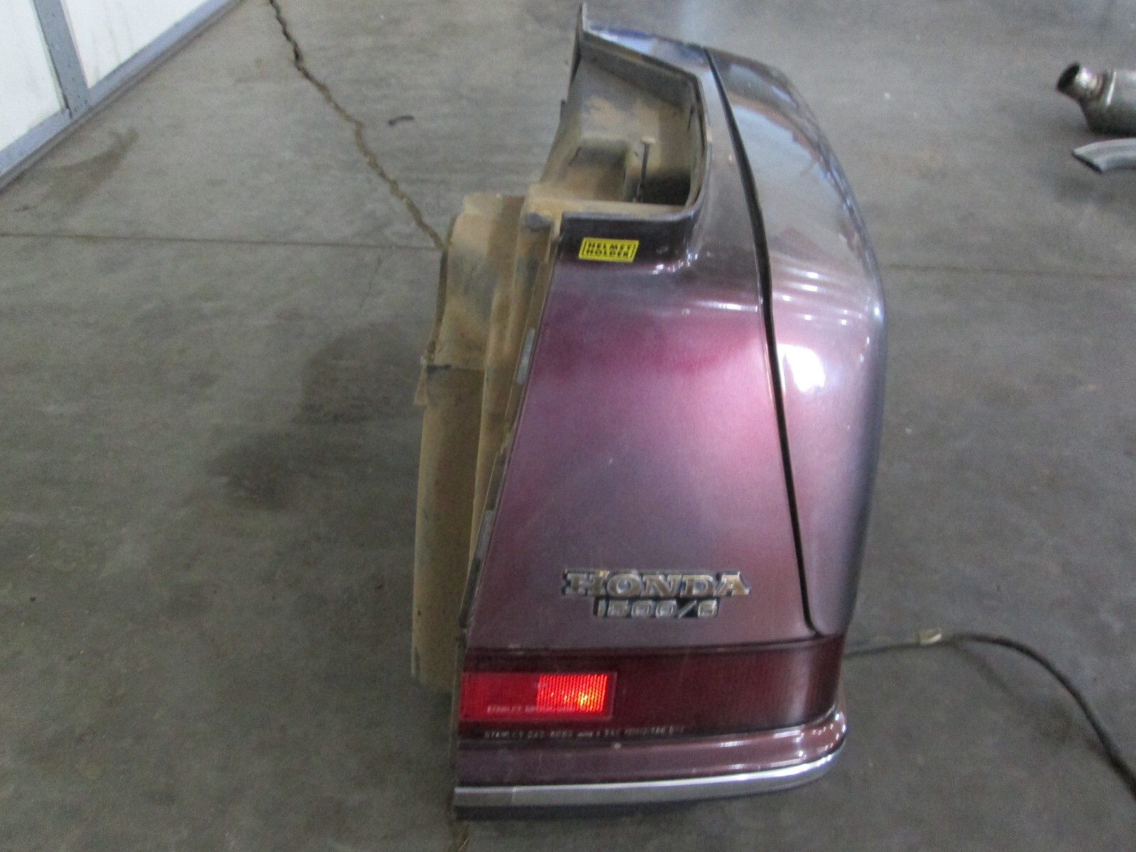 Honda Gold Wing GL1500 GL 1500 Goldwing 1988 88 trunk saddle bag ...