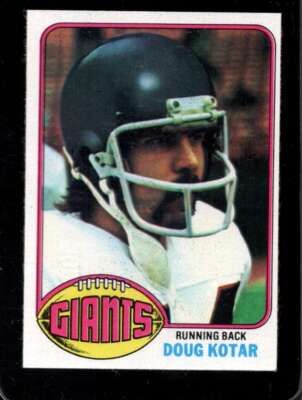 1976 TOPPS #144 DOUG KOTAR EXMT NY GIANTS *XR30611 | eBay