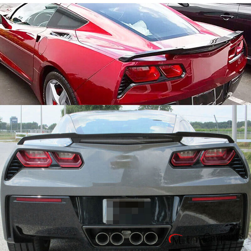 Rear Trunk Wing Spoiler Ducktail For 14-19 Corvette C7 Stingray C8 ...