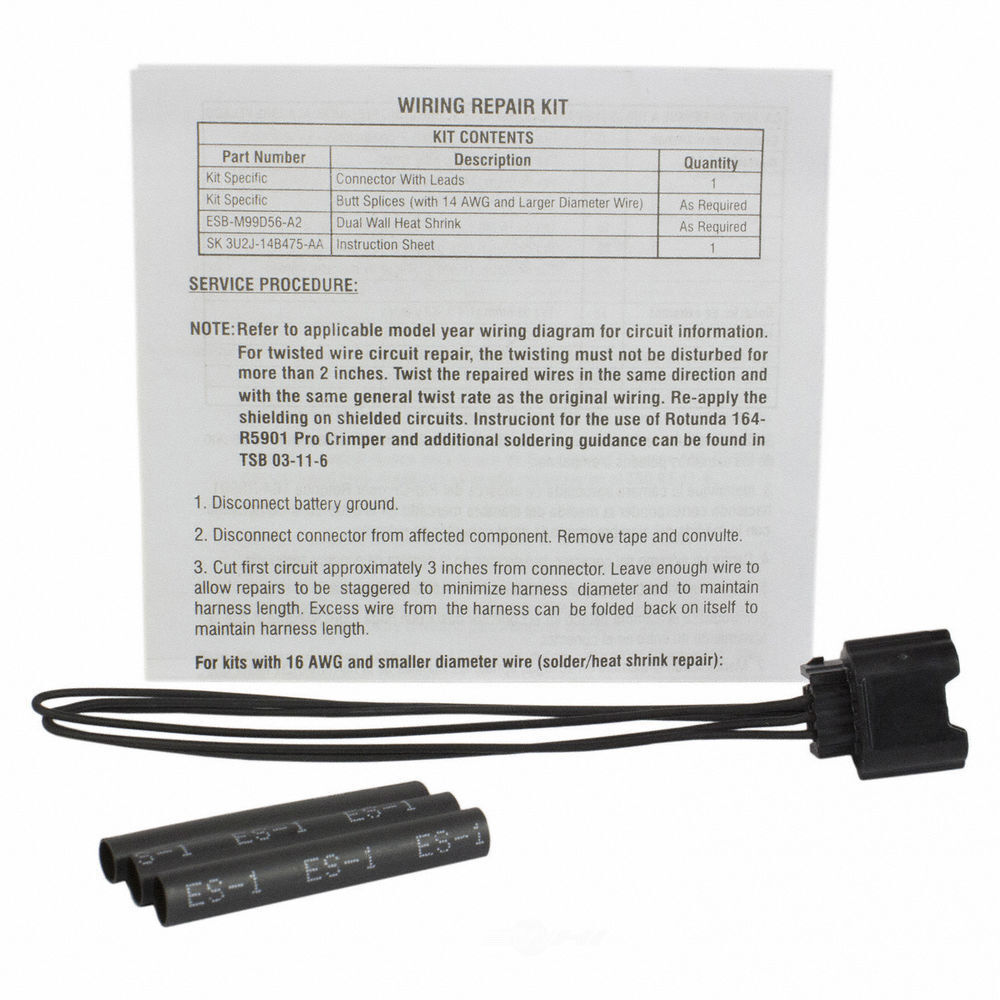 Fuel Rail Pressure Sensor Connector Motorcraft WPT-1341 for sale online ...