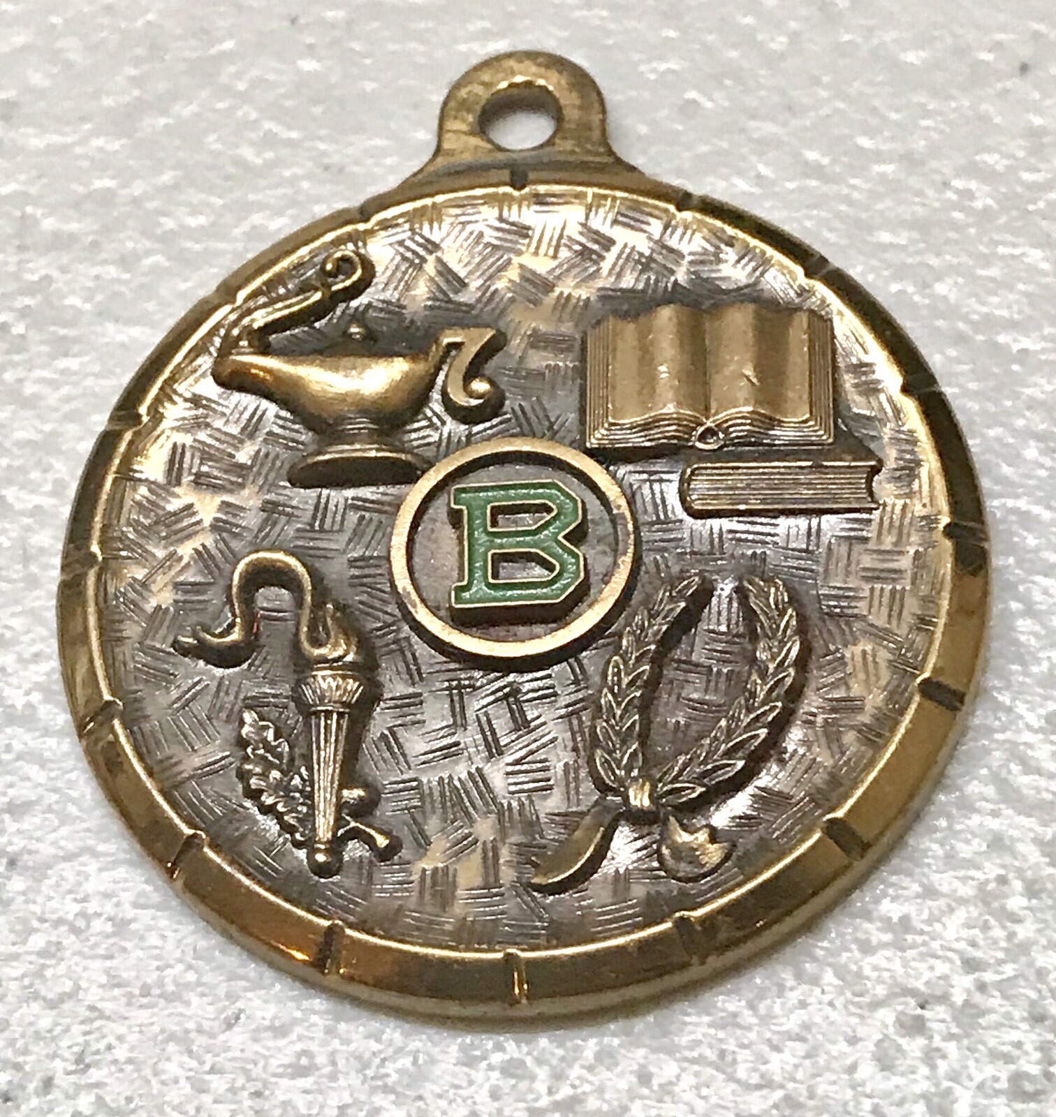 Rare Vintage Antique Fraternal Masonic Bronze Medal Pin Badge Pendant ...