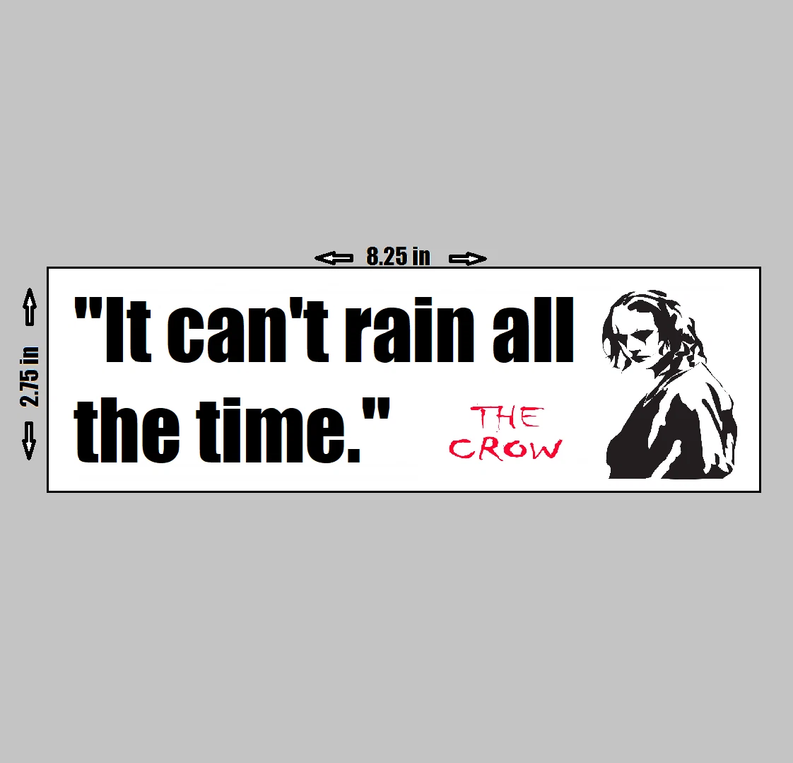 The Crow Quotes It Cant Rain