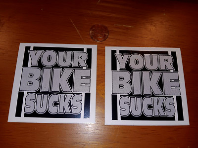 X2 VINTAGE SMALL YBS STICK EM UPS Sticker Decal ORIGINAL old stock | eBay