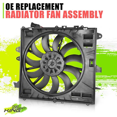 Factory Style Radiator Cooling Fan Assembly for ATS CTS Camaro 3.6L 6 ...