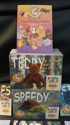 Lot of 80 Beanie Babies Trading Cards (80 different cards from Series 1 ...