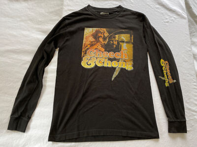 Cheech & Chong Men’s Medium M Black Long sleeve T-shirt | eBay