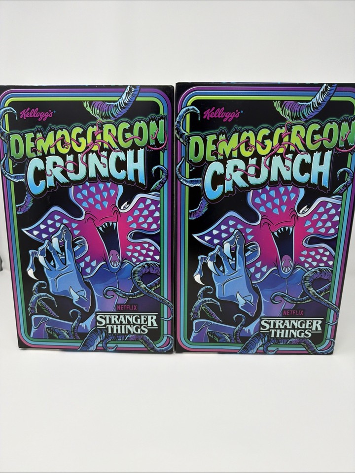 Stranger Things X Kellogg's Demogorgon Crunch Glow in the Dark In Hand ...