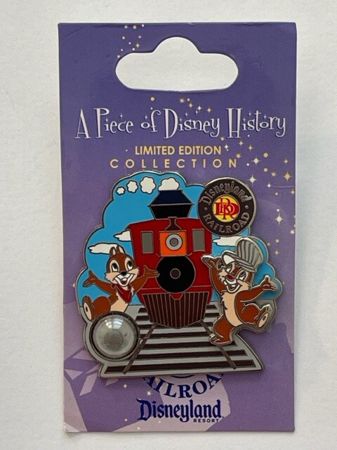 DL Chip And Dale Disneyland Railroad Piece Of Disney History LE Disney ...