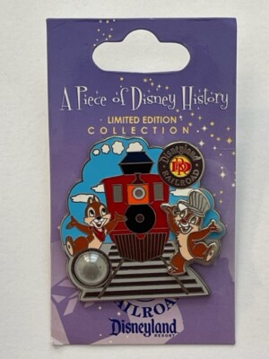 DL Chip And Dale Disneyland Railroad Piece Of Disney History LE Disney ...