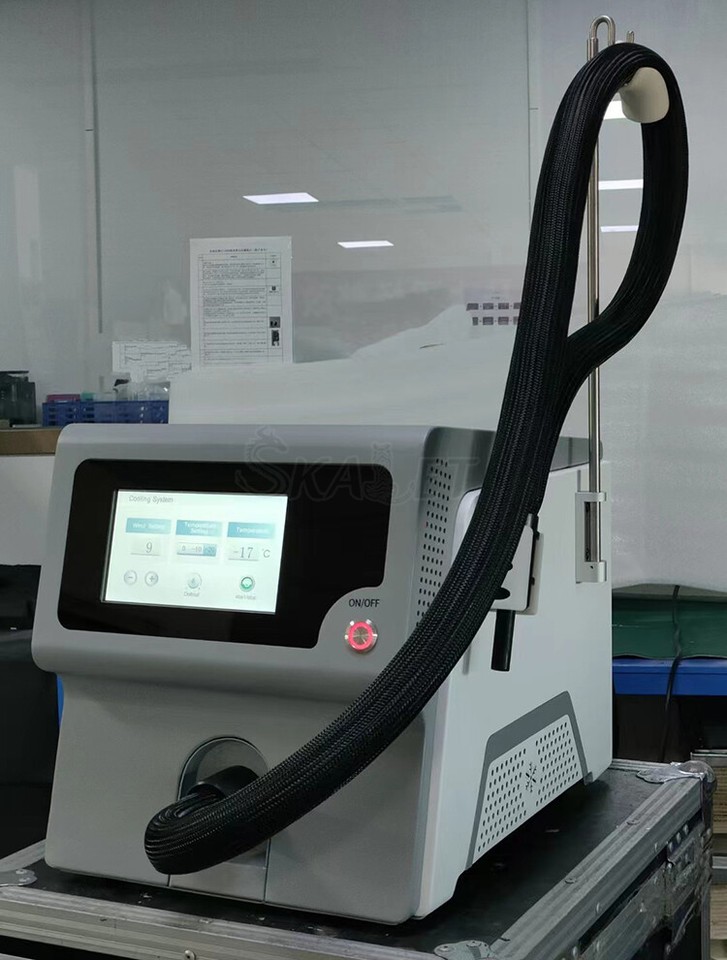 Co2 Fractional Treatment Use Air Skin Cooling Cryo Swelling Reduction ...