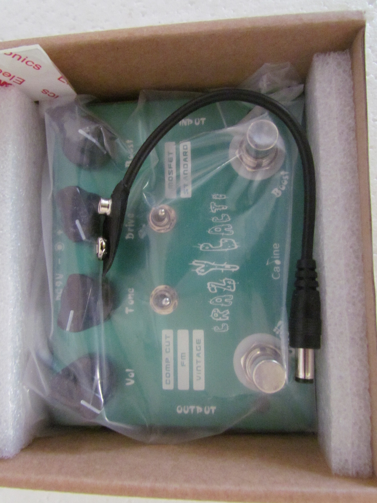 Caline CP-20 Crazy Cacti Overdrive Effects Pedal CP20 Guitar Pedal for ...