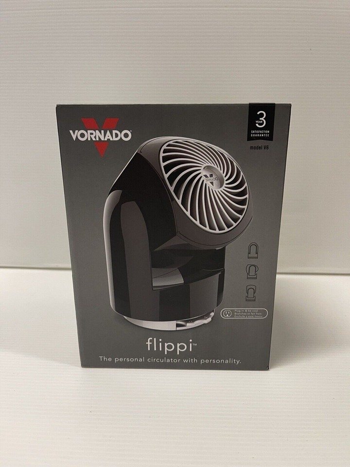 Vornado Flippi V6 Mini Fan Personal Air Circulator 3 year warranty ...