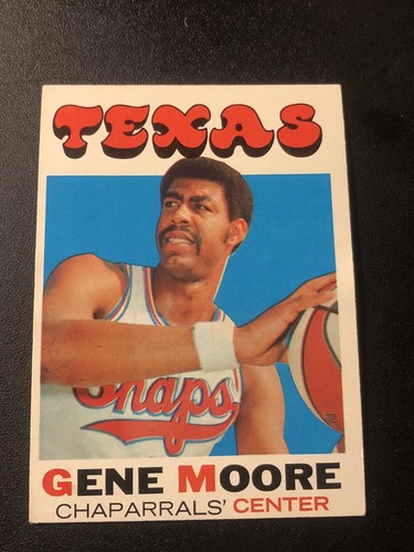 1971-72 Topps Gene Moore #231 Rookie RC NM | eBay