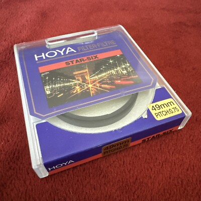 Hoya 49mm Star 6 Filter (Cross Screen Six) *NOS* | eBay