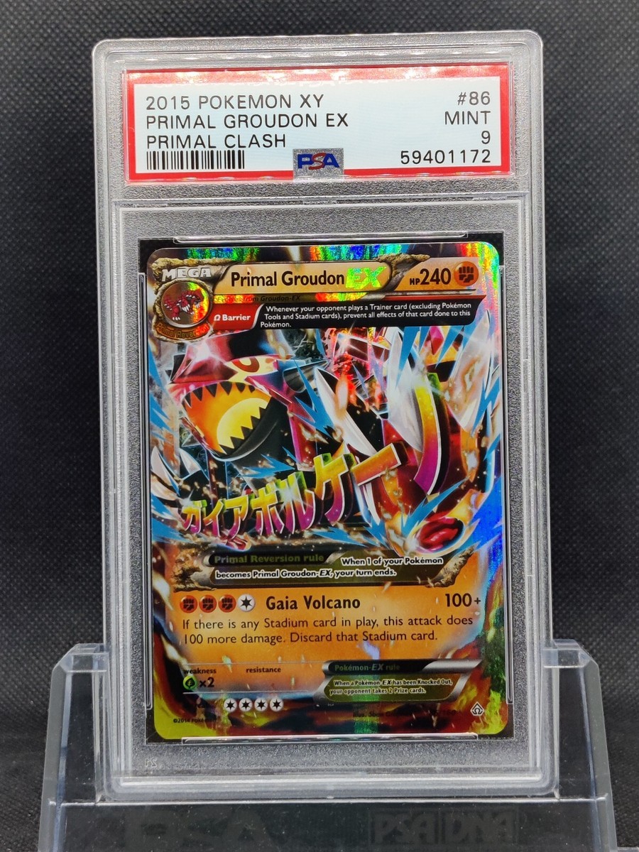 Groudon Pokemon Card Ex