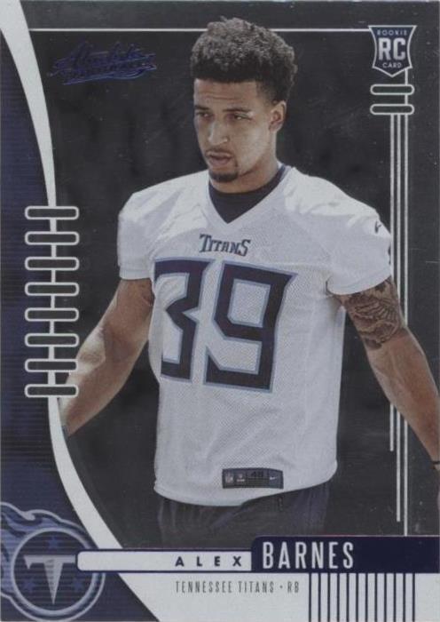 2019 Panini Absolute - Rookie Alex Barnes #193 Blue (RC) for sale ...
