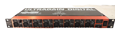 Behringer ADA8200 8-channel Microphone Preamp ADAT Audio Interface | eBay