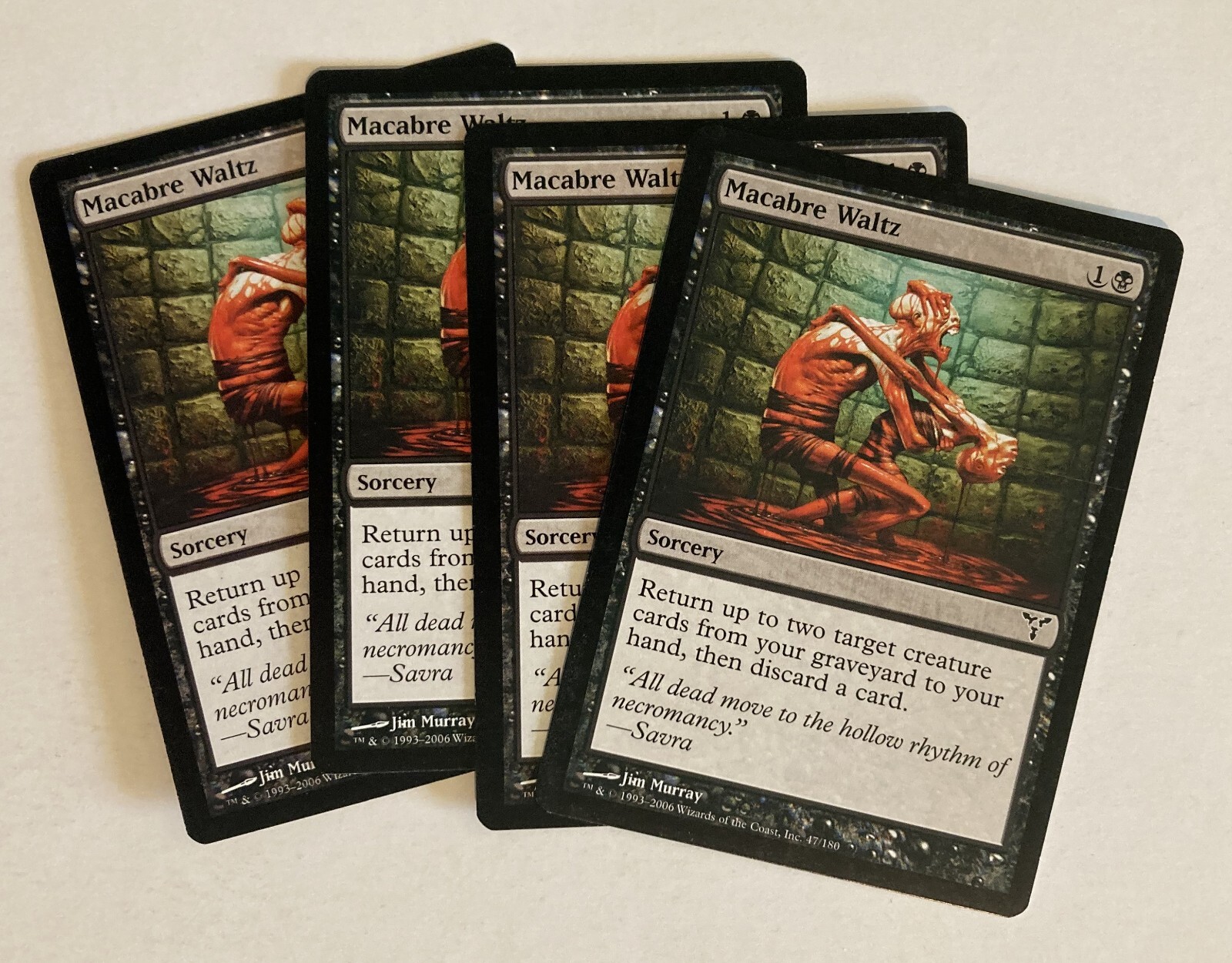 Macabre Waltz (4) Dissension NM MTG Magic the Gathering | eBay
