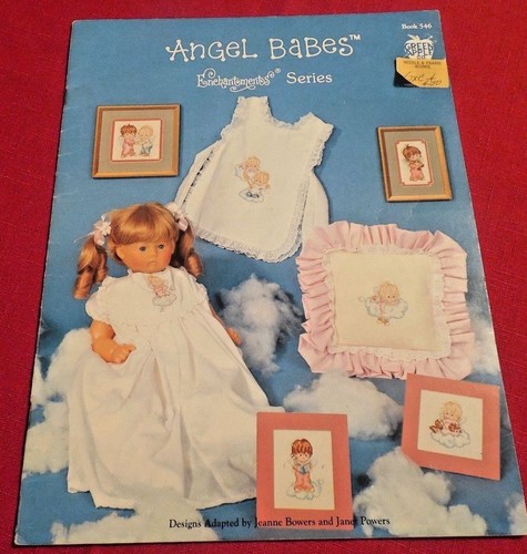 Green Apple Cross Stitch Pattern Booklet “Angel Babes" Enchantments ...
