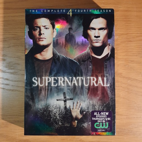 Supernatural Complete Fourth Season Series 4 TV DVD Box Set -New&Sealed ...