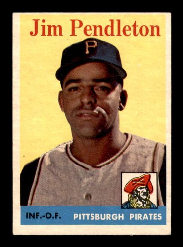 1958 Topps #104 Jim Pendleton VG/VGEX Pirates 554029 | eBay
