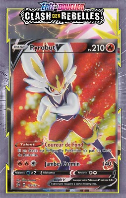 Pyrobut V - EB02:Clash des Rebelles - 178/192 - Carte Pokemon Neuve ...