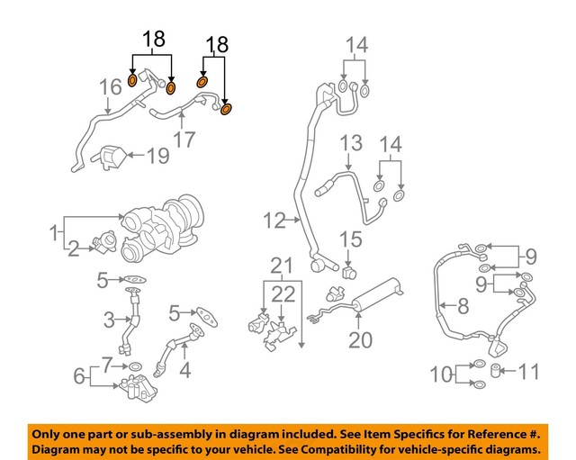 BMW 07119963201 Genuine OEM Water Inlet Pipe Seal for sale online | eBay