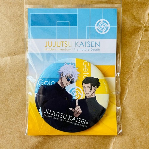 Collaboration JUJUTSU KAISEN Gojo Satoru Natsu Yuketsu Can Badge Can ...