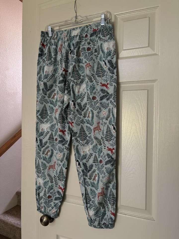 Fat Face FatFace Ladies pyjamas Lounge Pants PJ Pajamas 8 Fox Winter ...