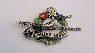 Australian Alps - Leo's Lodge Badge | eBay Australia