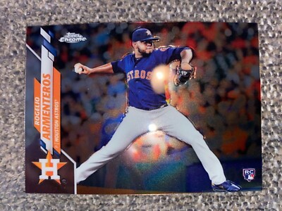 2020 Topps Chrome #4 Astros Rogelio Armenteros Rookie Baseball Card | eBay