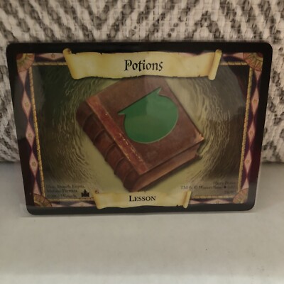 Harry Potter Potions Lessons Game Card 78/80 | eBay
