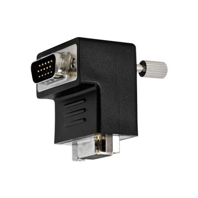 Pro.2 PA4310 VGA Right Angle Down Facing Male Plug to Female Socket ...
