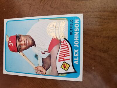 1965 Topps 50th Anniversary #352 Alex Johnson Phillies -see pic | eBay