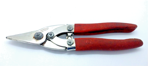 Craftsman Red Soft Handle Tin Snips No.45464 Straight / Shears Vintage ...