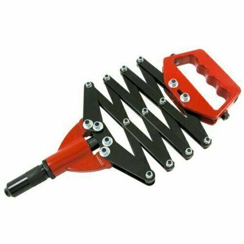 Heavy Duty Accordion Lazy Tong Tongue Hand Riveter Rivet Riveting Gun ...