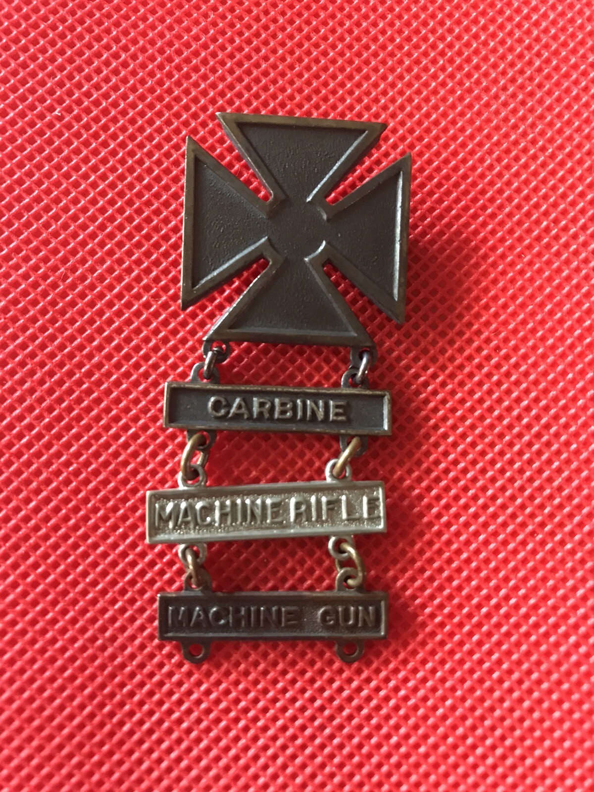 U.S. Army Marksmanship Badge Pin Carbine Machine Rifle Gun Bars ...