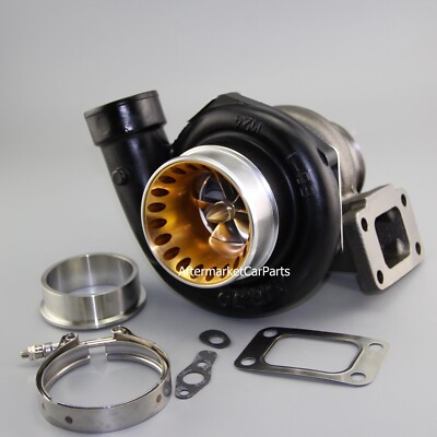 GT3582R anti-surge turbo A/R.63 T3 Air Inlet 4" V band Dual Ball ...