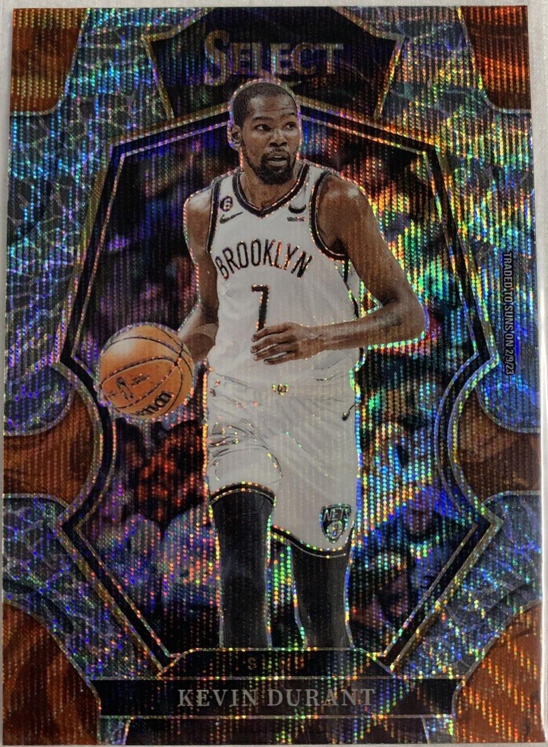 2022-23 Panini Select - Premier Level Kevin Durant #137 Elephant Prizm ...