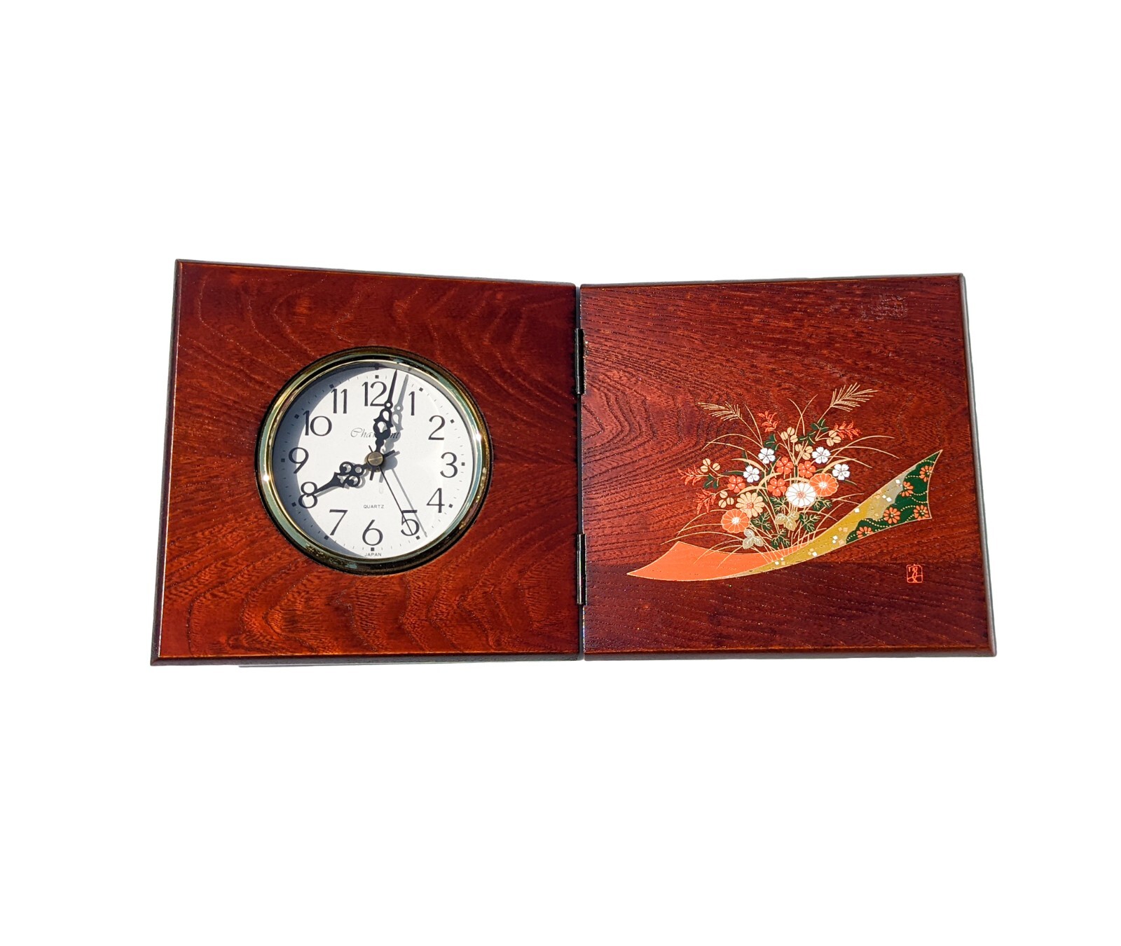 Vintage Hand Painted 20th Anniv. Meiko America Wooden Desktop Folding ...