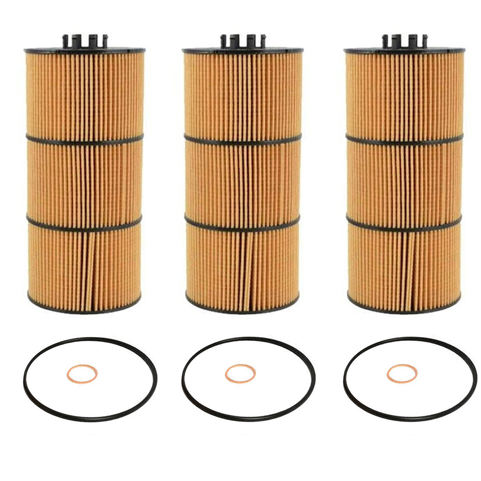 3pcs For Freightliner Mercedes Western Star Detroit Diesel P551005 Oil ...