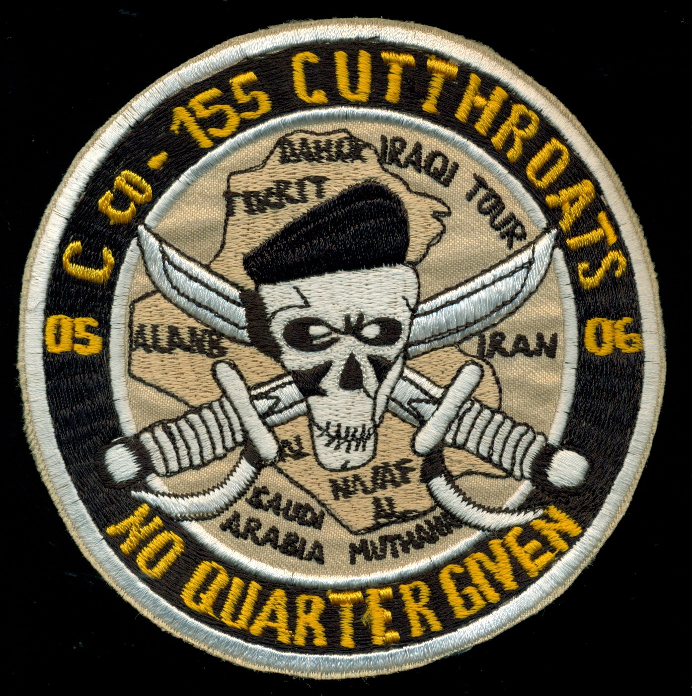 US Army C Co 155th Aviation Attack Regiment Iraqi Freedom Patch J-1 | eBay