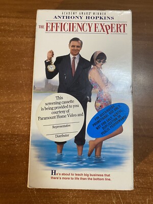 The Efficiency Expert (VHS, 1993) Promotional Screener | eBay